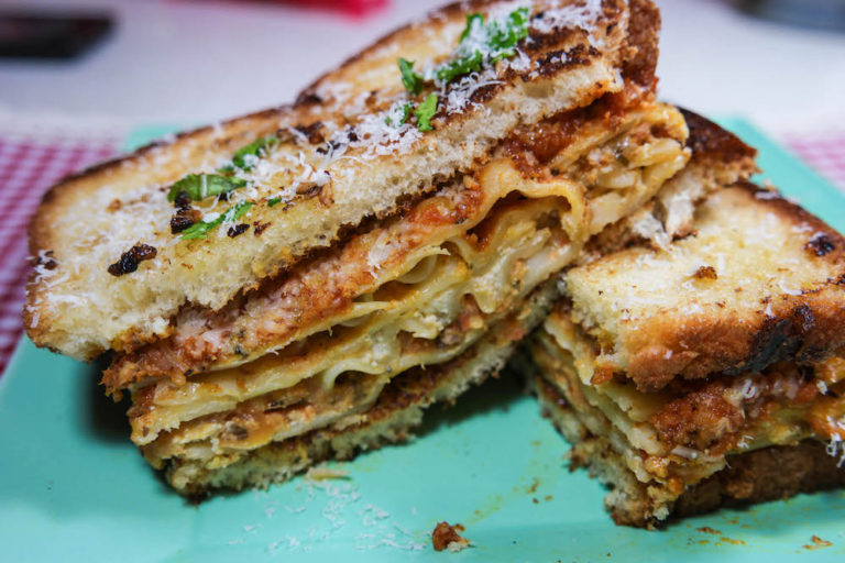 The Lasagna Sandwich: A Carb Within a Carb – BloodFeast